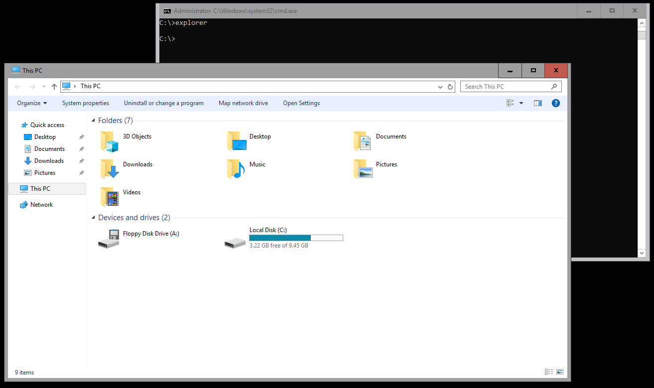 Установка Gui на Windows Server Core Ultravds Blog