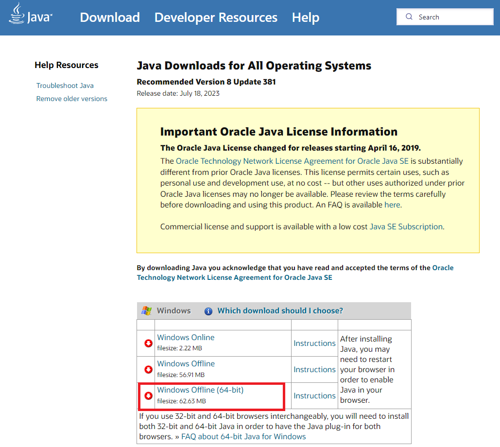 Как установить Java на Windows Server - UltraVDS blog