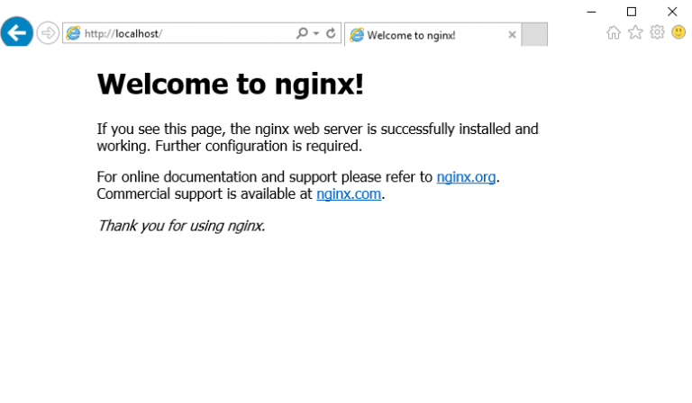 Как запустить Nginx на Windows Server - UltraVDS blog